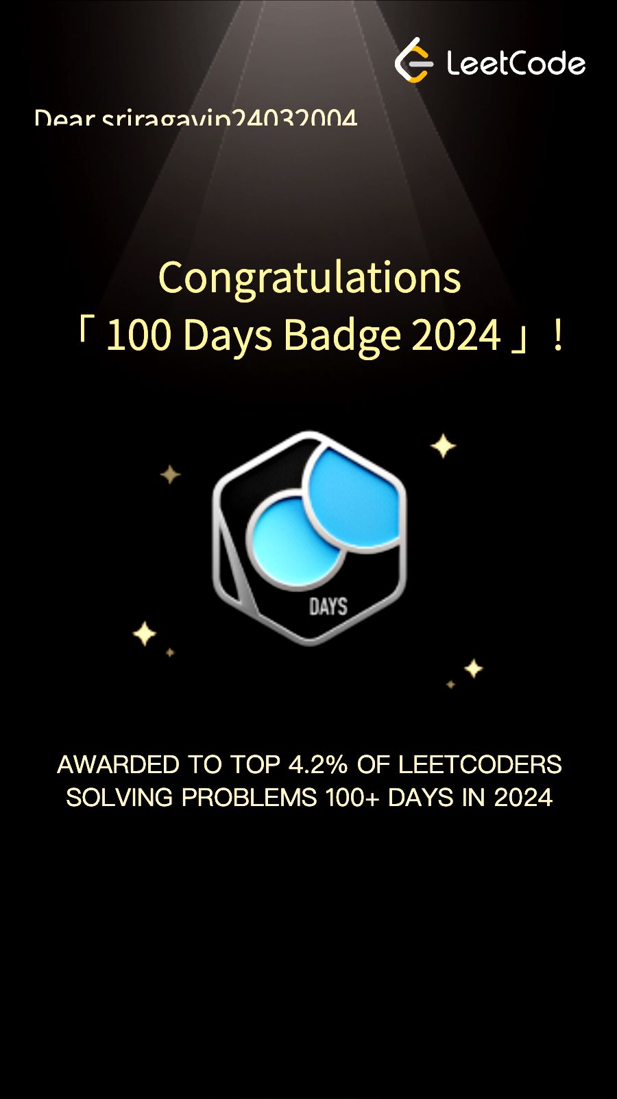 Sriragavi P on LinkedIn: #leetcode #100daysofcode #codingjourney # ... Sriragavi P on LinkedIn: #leetcode #100daysofcode #codingjourney # ...