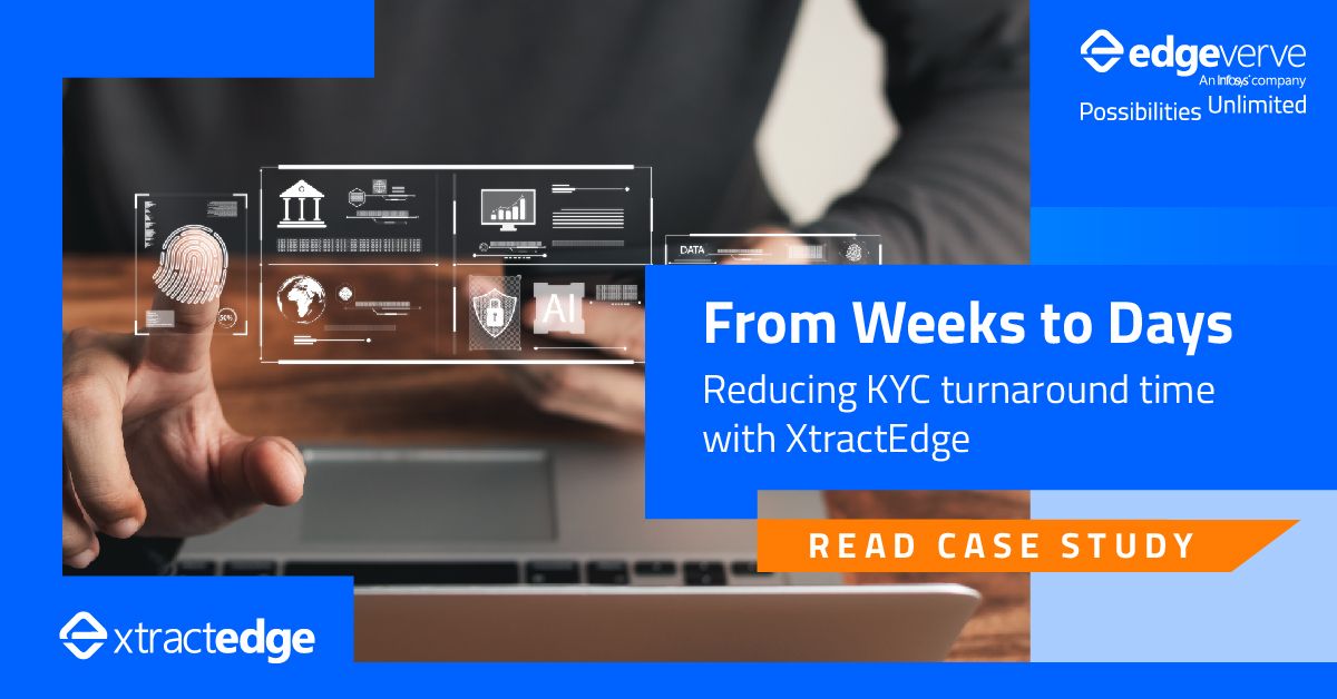 EdgeVerve on LinkedIn: A leading US bank reduces KYC turnaround time ... EdgeVerve on LinkedIn: A leading US bank reduces KYC turnaround time ...