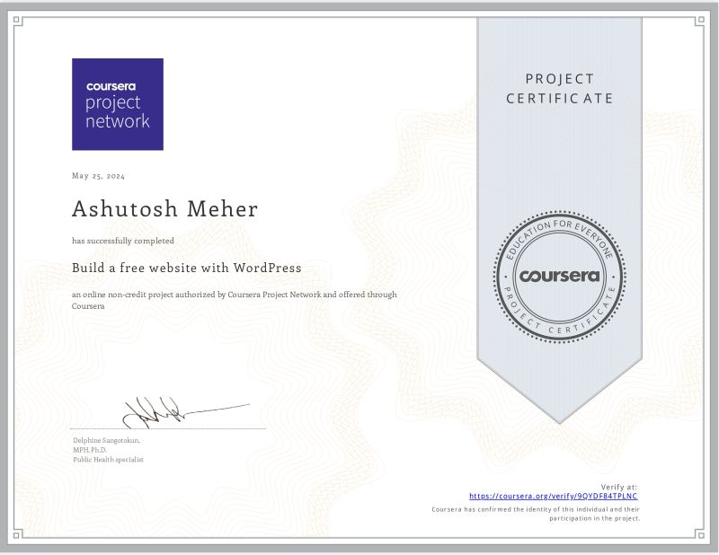 Ashutosh Meher on LinkedIn: #lifelonglearning #wordpress # ... Ashutosh Meher on LinkedIn: #lifelonglearning #wordpress # ...