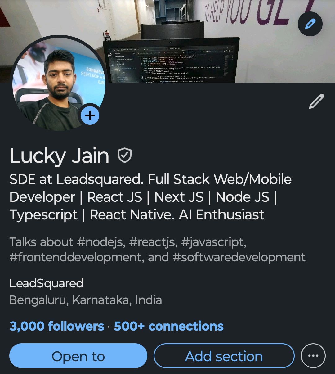 Lucky Jain on LinkedIn: #react #luckyfam #luckyreact #reactjs # ... Lucky Jain on LinkedIn: #react #luckyfam #luckyreact #reactjs # ...