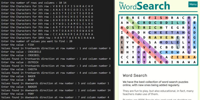 Mridul Gupta on LinkedIn: #java #coding #wordsearch #programming Mridul Gupta on LinkedIn: #java #coding #wordsearch #programming