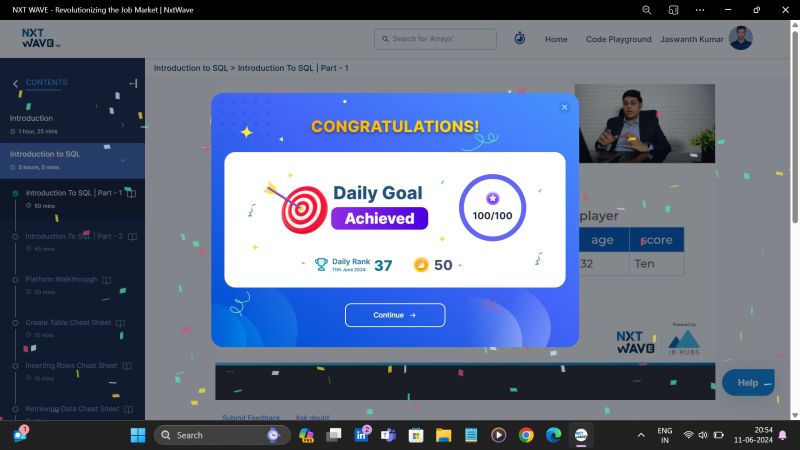 Jaswanth Kumar Yarlagadda on LinkedIn: #nxtwave #100daycodechallenge ... Jaswanth Kumar Yarlagadda on LinkedIn: #nxtwave #100daycodechallenge ...