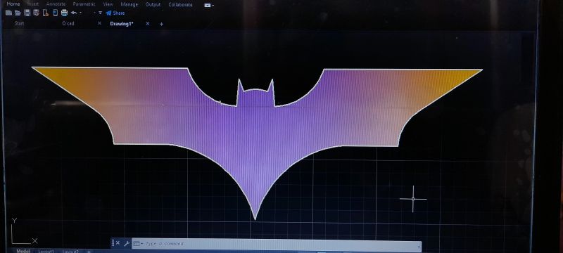 Gaurav Kumar on LinkedIn: Batman logo in AutoCad Gaurav Kumar on LinkedIn: Batman logo in AutoCad