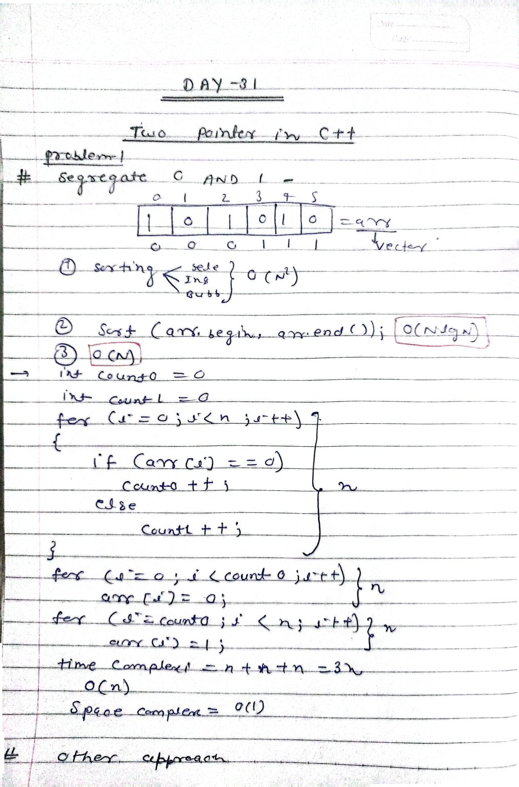 Anurag Ojha on LinkedIn: #datastructures #algorithms #codingjourney Anurag Ojha on LinkedIn: #datastructures #algorithms #codingjourney