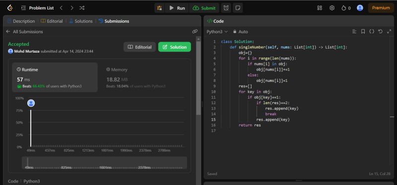 Mohd Murtaza on LinkedIn: #leetcode #codingchallenge #problemsolving # ... Mohd Murtaza on LinkedIn: #leetcode #codingchallenge #problemsolving # ...
