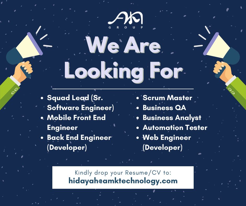 Muhd Anif on LinkedIn: #hiring Muhd Anif on LinkedIn: #hiring