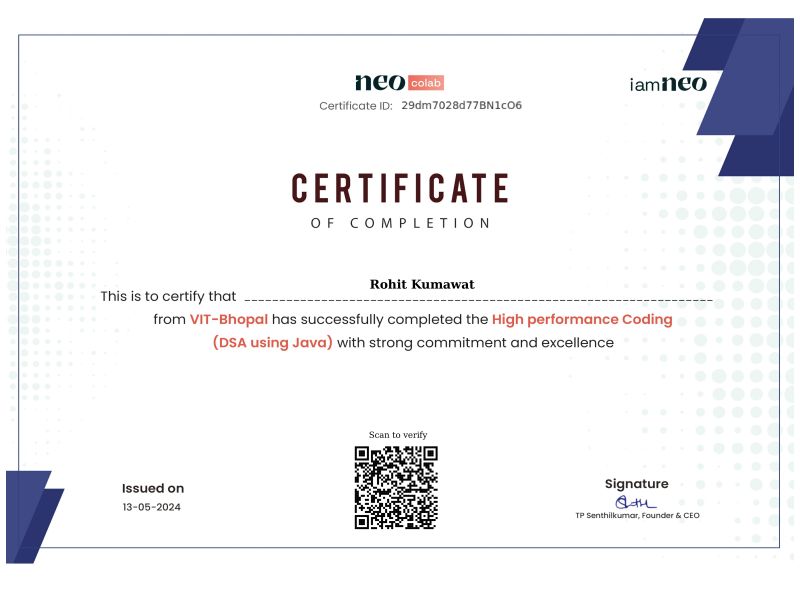 Rohit Kumawat on LinkedIn: #highperformancecoding #java #datastructures ... Rohit Kumawat on LinkedIn: #highperformancecoding #java #datastructures ...