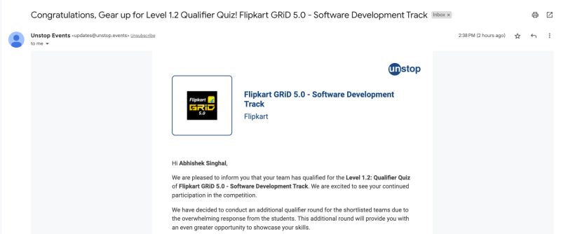 Abhishek Singhal on LinkedIn: #flipkartgrid #flipkartgrid5 #levelup # ... Abhishek Singhal on LinkedIn: #flipkartgrid #flipkartgrid5 #levelup # ...