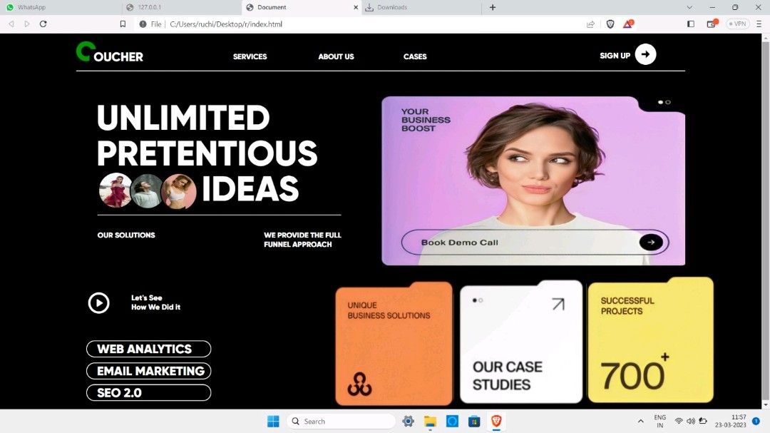 Sameer Khan on LinkedIn: #html #css #school #coding #landingpage # ... Sameer Khan on LinkedIn: #html #css #school #coding #landingpage # ...