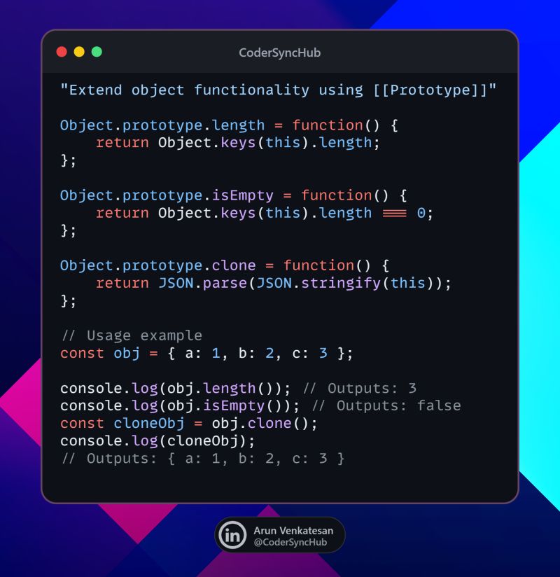 ARUN VENKATESAN on LinkedIn: #javascript #prototypes #webdevelopment # ... ARUN VENKATESAN on LinkedIn: #javascript #prototypes #webdevelopment # ...
