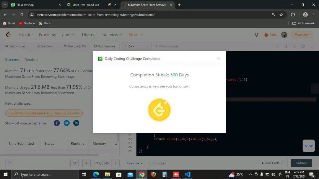 Aditya Patil on LinkedIn: #leetcode #codingchallenge Aditya Patil on LinkedIn: #leetcode #codingchallenge