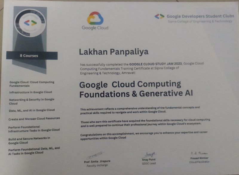 Lakhan Panpaliya on LinkedIn: #google #googlecloud #ai Lakhan Panpaliya on LinkedIn: #google #googlecloud #ai