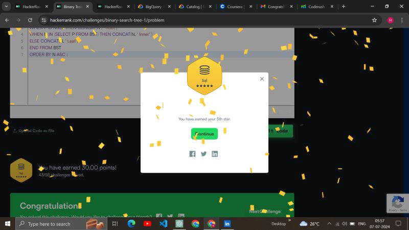 Harsh Verma on LinkedIn: #sql #hackerrank #dataanalysis # ... Harsh Verma on LinkedIn: #sql #hackerrank #dataanalysis # ...