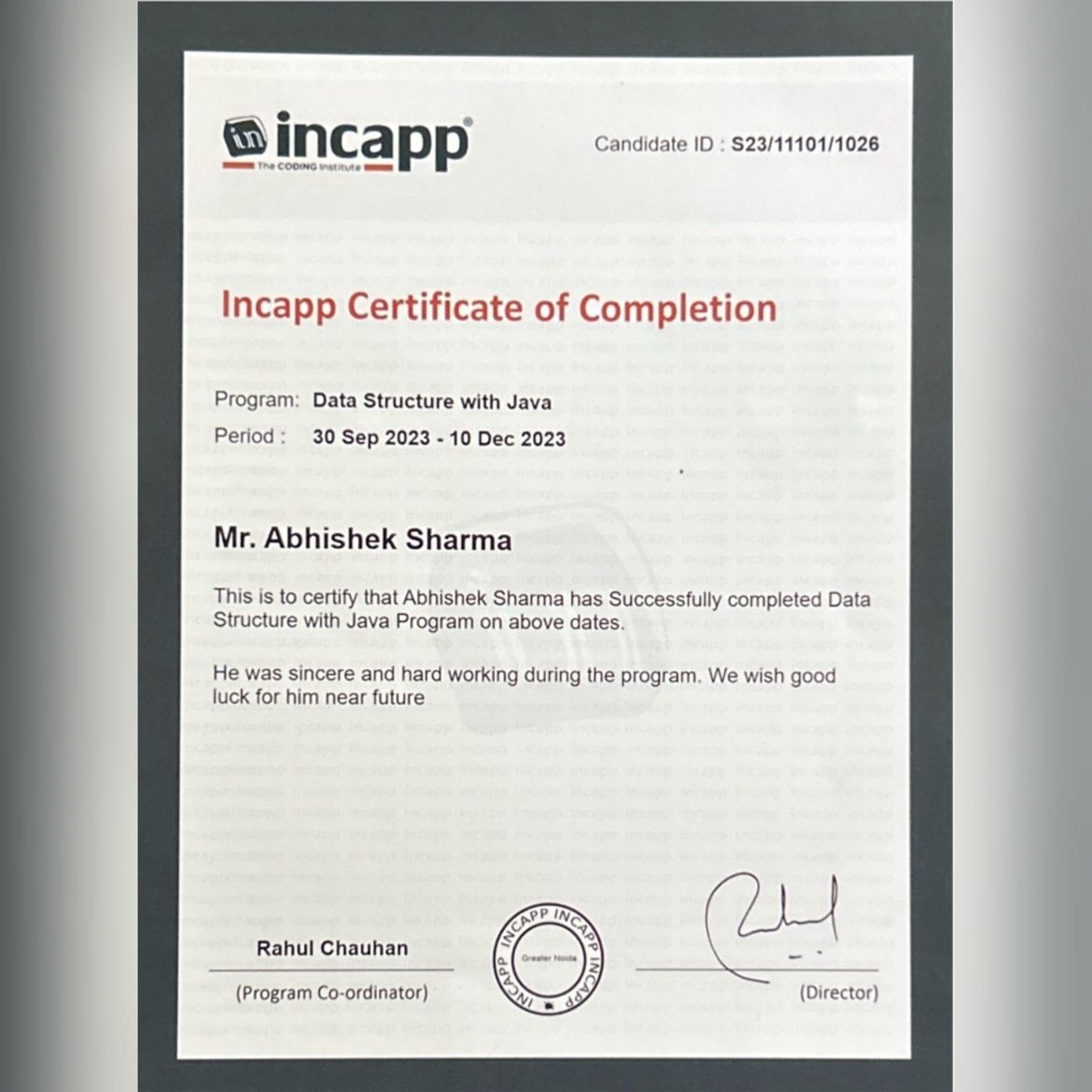 Abhishek Sharma on LinkedIn: #java #datastructures #algorithms #certified Abhishek Sharma on LinkedIn: #java #datastructures #algorithms #certified