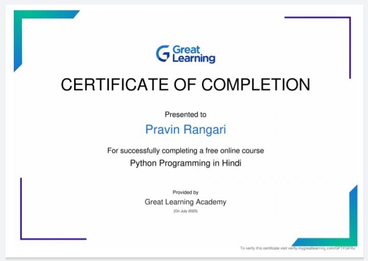 pravin rangari on LinkedIn: #pythonprogramming pravin rangari on LinkedIn: #pythonprogramming