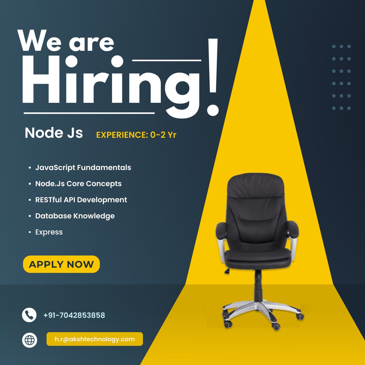 Aksh Technology on LinkedIn: #akshtechnology #nodejs #nodejsdeveloper # ... Aksh Technology on LinkedIn: #akshtechnology #nodejs #nodejsdeveloper # ...
