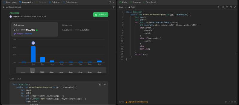 Shajitha S on LinkedIn: #leetcode #leetcodechallenge #problemsolving Shajitha S on LinkedIn: #leetcode #leetcodechallenge #problemsolving