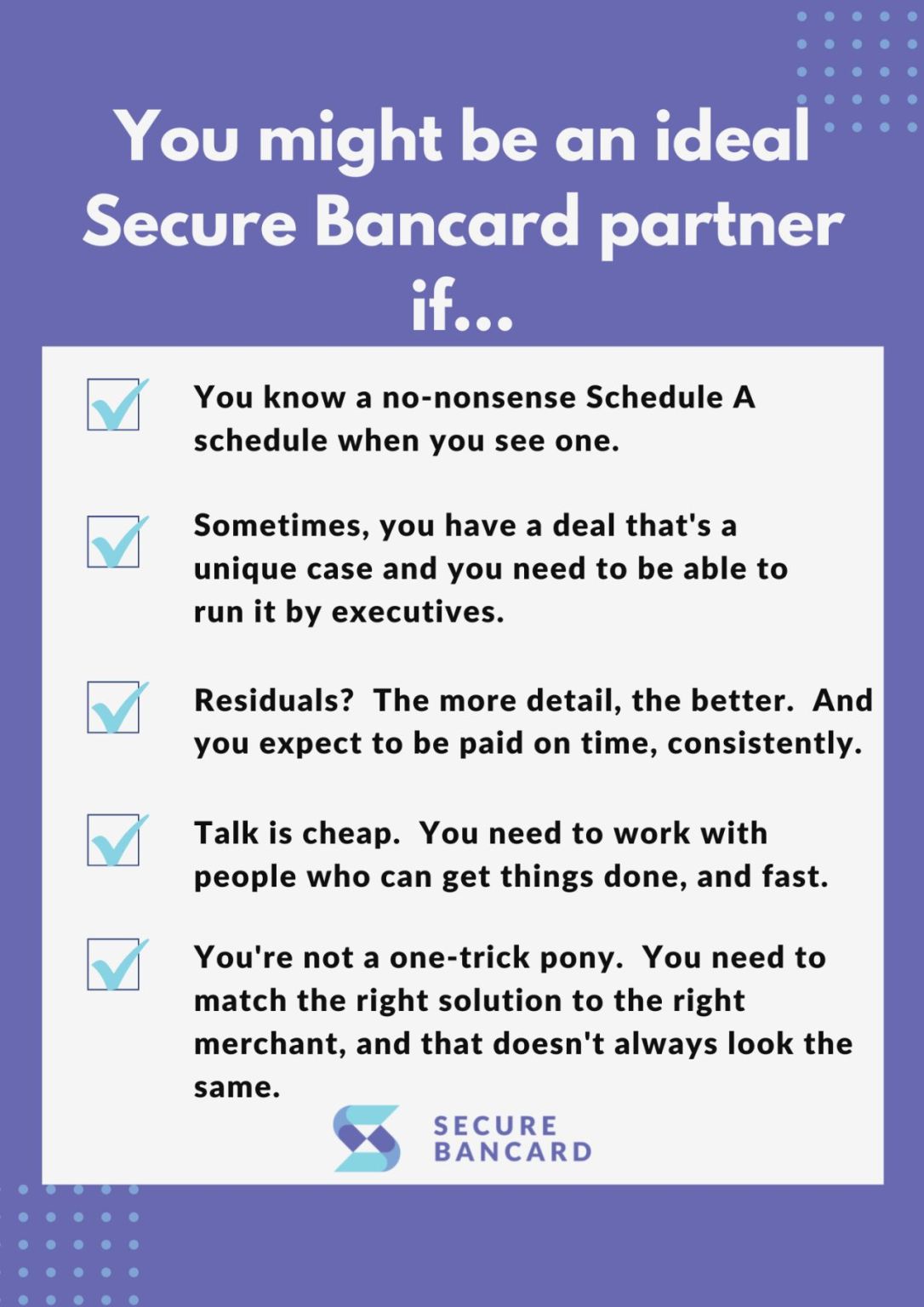 Secure Bancard posted on LinkedIn Secure Bancard posted on LinkedIn