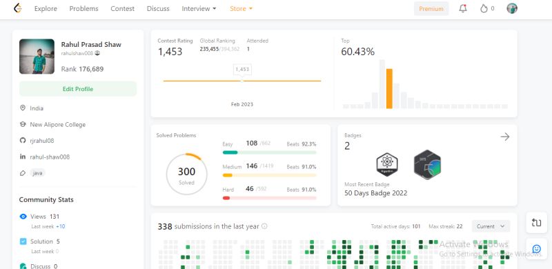 Rahul Shaw on LinkedIn: #leetcode #codingjourney #programmerlife # ... Rahul Shaw on LinkedIn: #leetcode #codingjourney #programmerlife # ...
