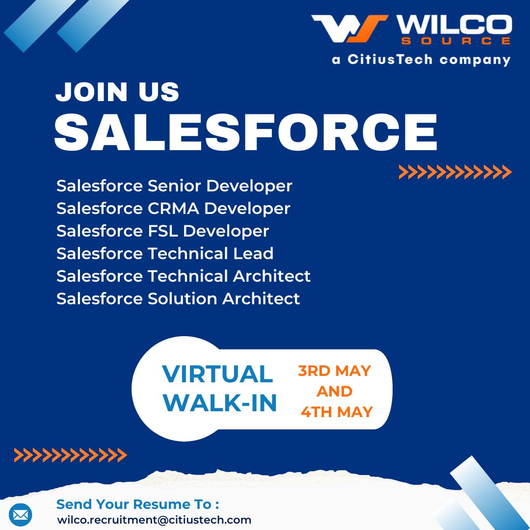 Harini K on LinkedIn: #apply #share #refer #salesforcejobs # ... Harini K on LinkedIn: #apply #share #refer #salesforcejobs # ...