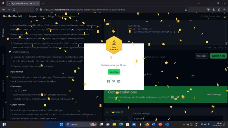 SUBHADEEP BAIDYA on LinkedIn: #hackerrank #coding #achievement # ... SUBHADEEP BAIDYA on LinkedIn: #hackerrank #coding #achievement # ...