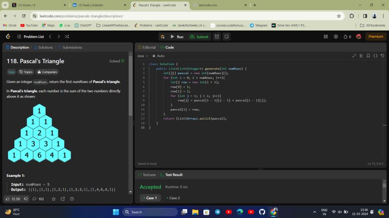 Tanish Dwivedi on LinkedIn: #365daysofcode #codingchallenge #leetcode # ... Tanish Dwivedi on LinkedIn: #365daysofcode #codingchallenge #leetcode # ...