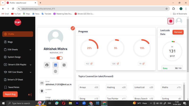 Abhishek Mishra on LinkedIn: #connections #dsa #learningmilestone # ... Abhishek Mishra on LinkedIn: #connections #dsa #learningmilestone # ...