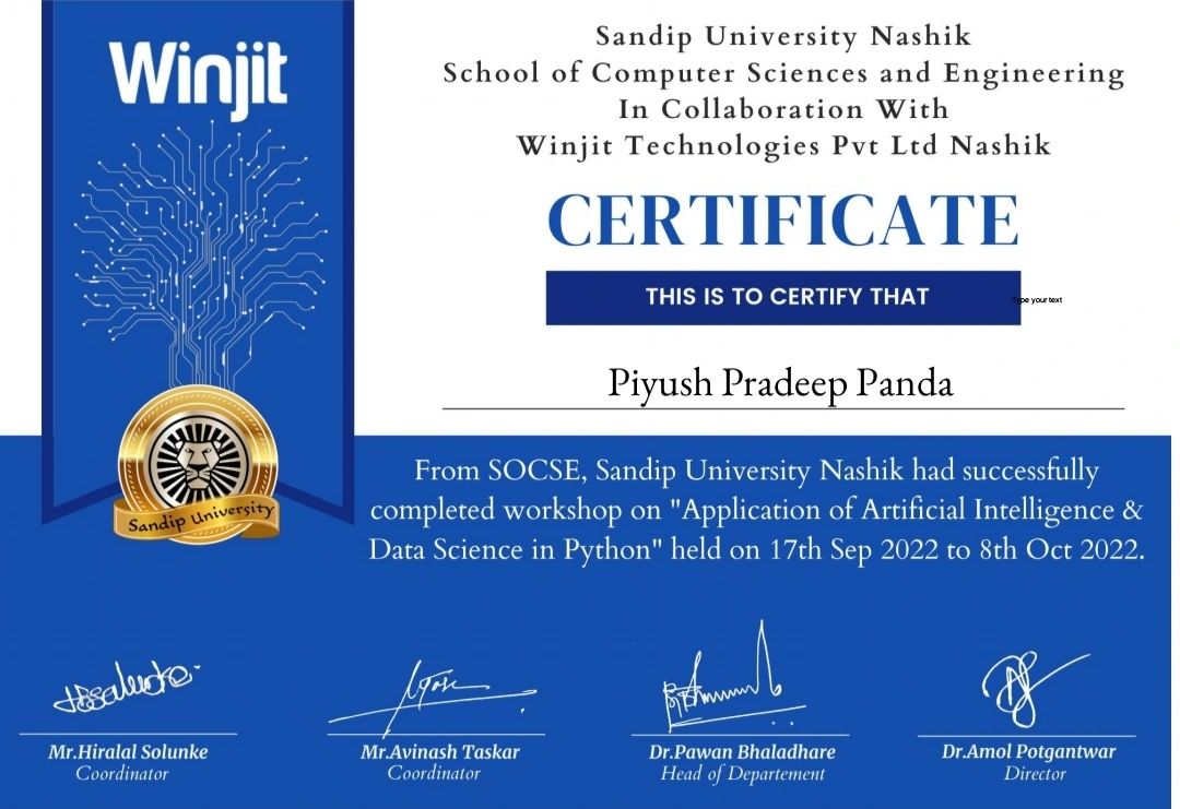 Piyush Panda on LinkedIn: #ai #datascience #python Piyush Panda on LinkedIn: #ai #datascience #python