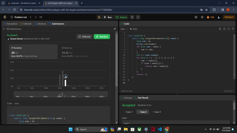 Tanzeel Ahmad on LinkedIn: #365daysofcode #leetcode #codeeveryday Tanzeel Ahmad on LinkedIn: #365daysofcode #leetcode #codeeveryday