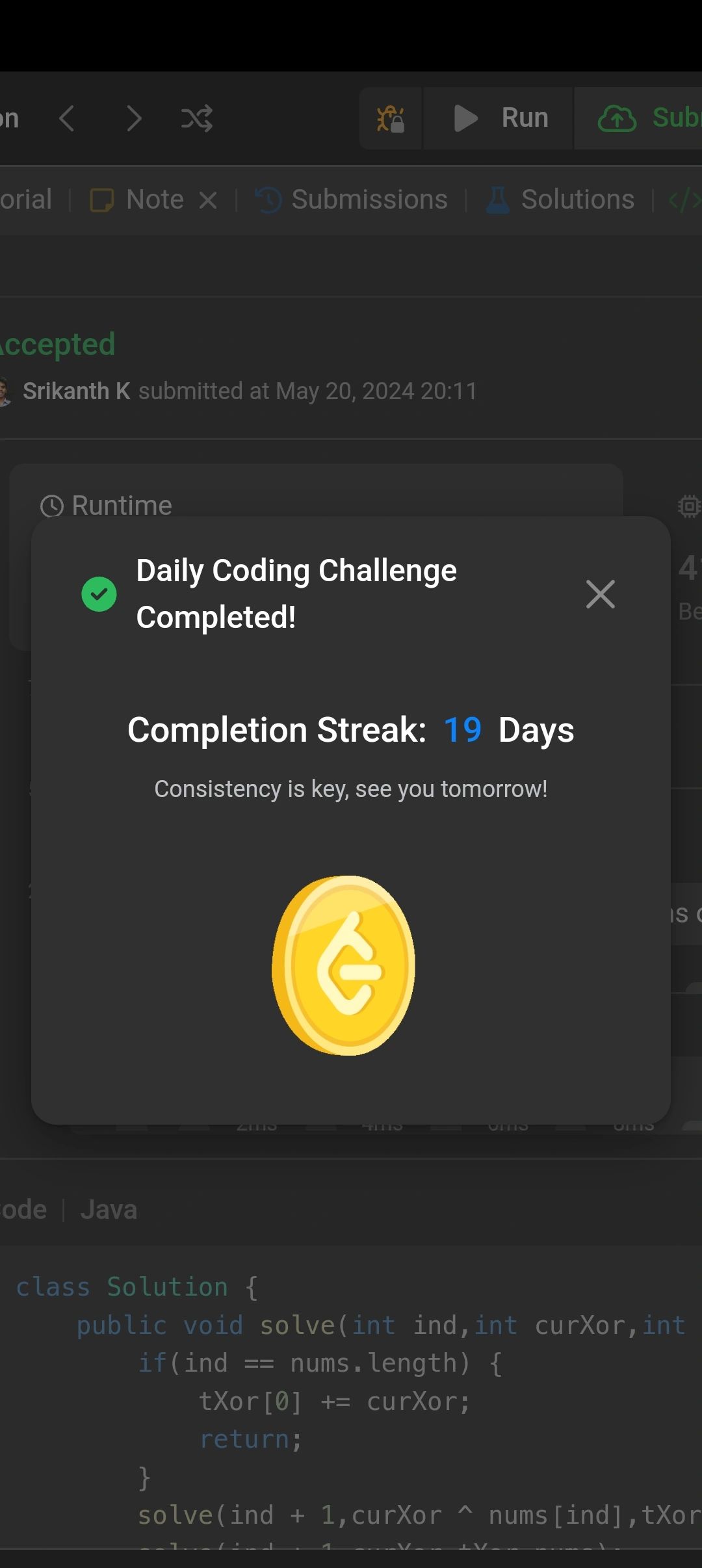 Srikanth K on LinkedIn: #dsa #problemsolving #leetcode #geeksforgeeks # ... Srikanth K on LinkedIn: #dsa #problemsolving #leetcode #geeksforgeeks # ...