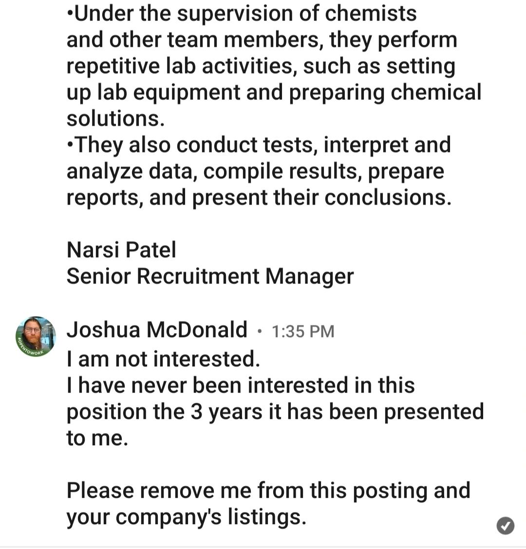 Joshua McDonald on LinkedIn: Recruiters, Please read the room. Please ... Joshua McDonald on LinkedIn: Recruiters, Please read the room. Please ...