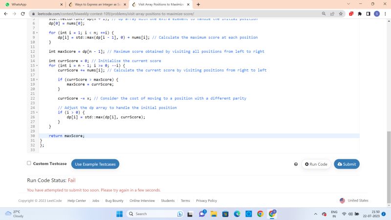 SUSHMA K on LinkedIn: #day84 #100daysofcodechallenge #leetcode # ... SUSHMA K on LinkedIn: #day84 #100daysofcodechallenge #leetcode # ...