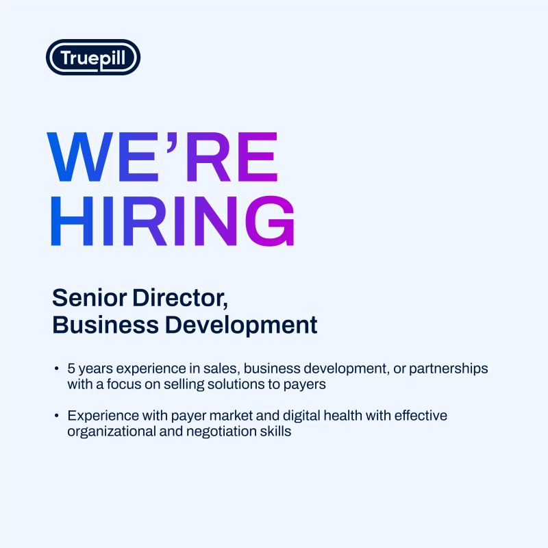 Truepill on LinkedIn: #truepill #hiring #digitalhealthcare #patientservices Truepill on LinkedIn: #truepill #hiring #digitalhealthcare #patientservices