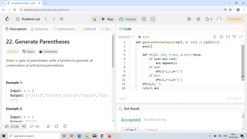 Hymavathi Bonamsetty on LinkedIn: #leetcode Hymavathi Bonamsetty on LinkedIn: #leetcode