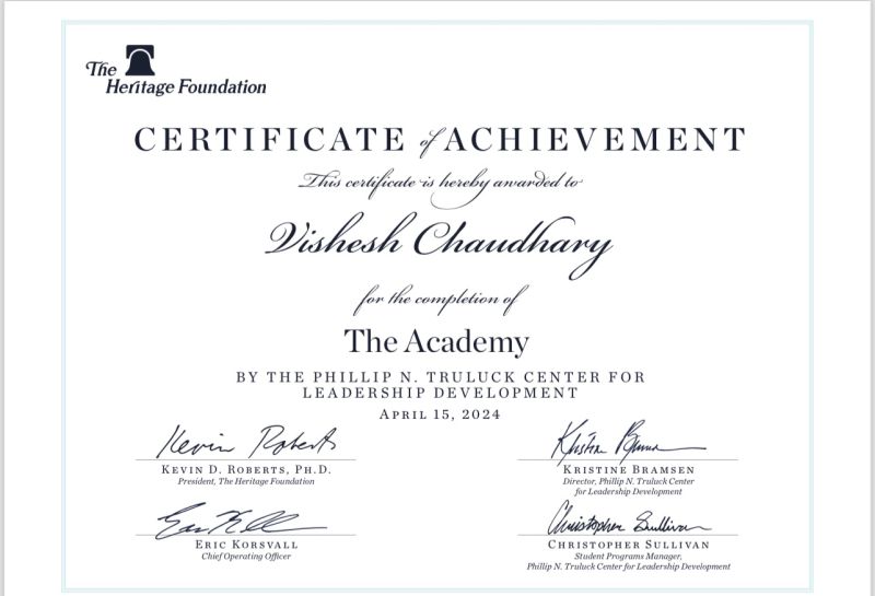 Vishesh Chaudhary on LinkedIn: I am delighted to share that I have ... Vishesh Chaudhary on LinkedIn: I am delighted to share that I have ...
