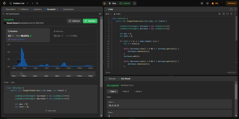 Naveen Kumar on LinkedIn: Leetcode problem of the day : Longest ... Naveen Kumar on LinkedIn: Leetcode problem of the day : Longest ...