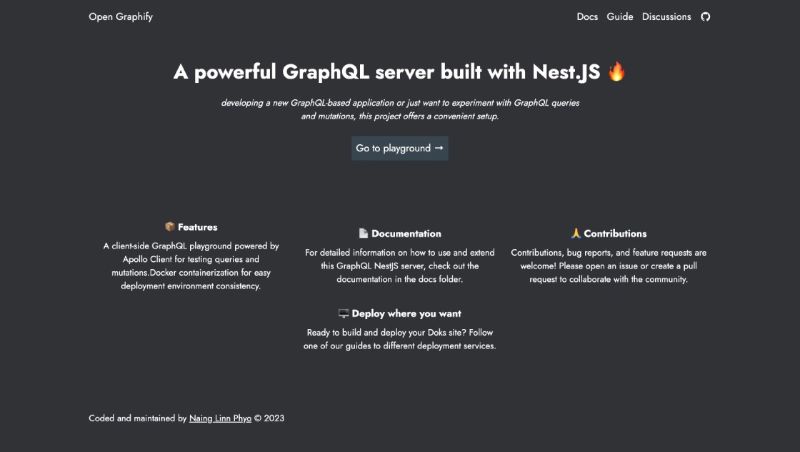 Naing Linn Phyo on LinkedIn: #nodejs #nestjs #graphql #astro Naing Linn Phyo on LinkedIn: #nodejs #nestjs #graphql #astro