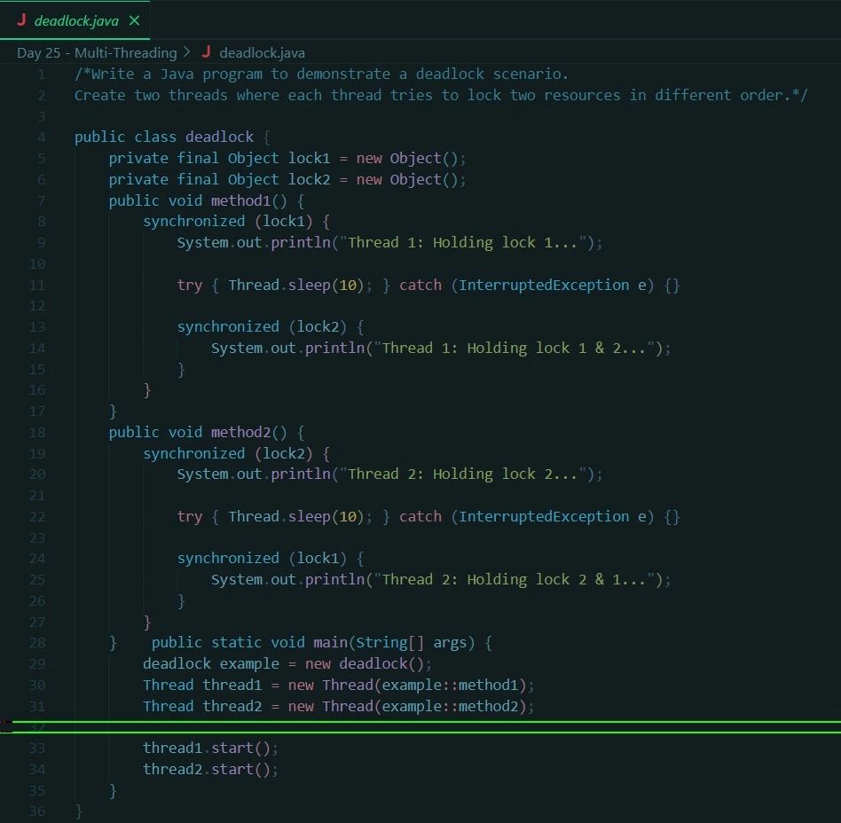 Preetesh Kumar Singha on LinkedIn: #100daysofcode #java #multithreading ... Preetesh Kumar Singha on LinkedIn: #100daysofcode #java #multithreading ...