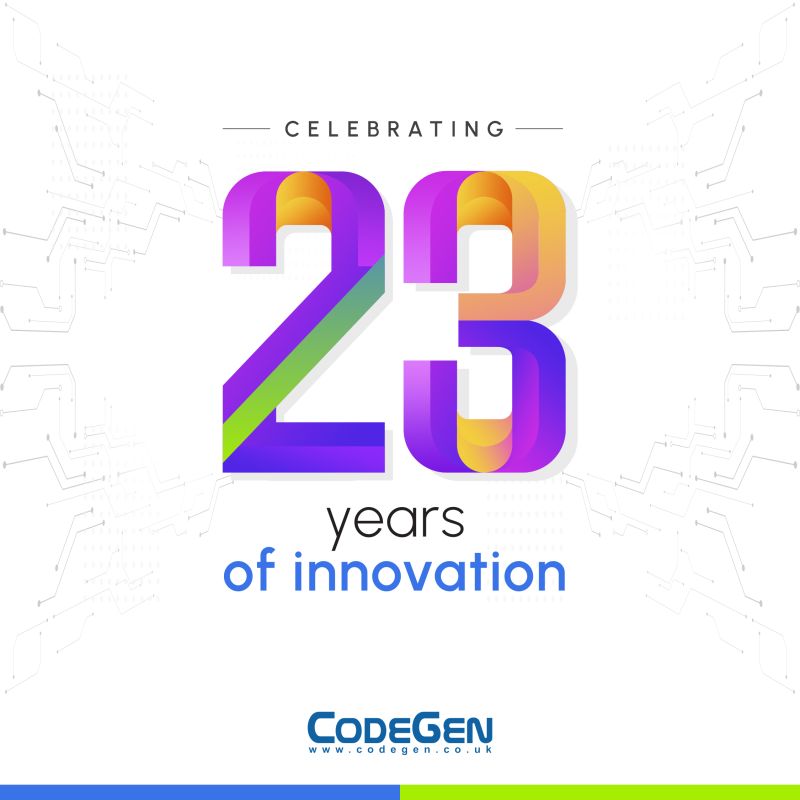 CodeGen International on LinkedIn: #codegen #23rdanniversary CodeGen International on LinkedIn: #codegen #23rdanniversary