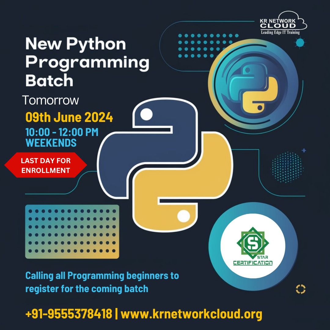 KR Network Cloud Technologies on LinkedIn: #pythonprogramming #python # ... KR Network Cloud Technologies on LinkedIn: #pythonprogramming #python # ...