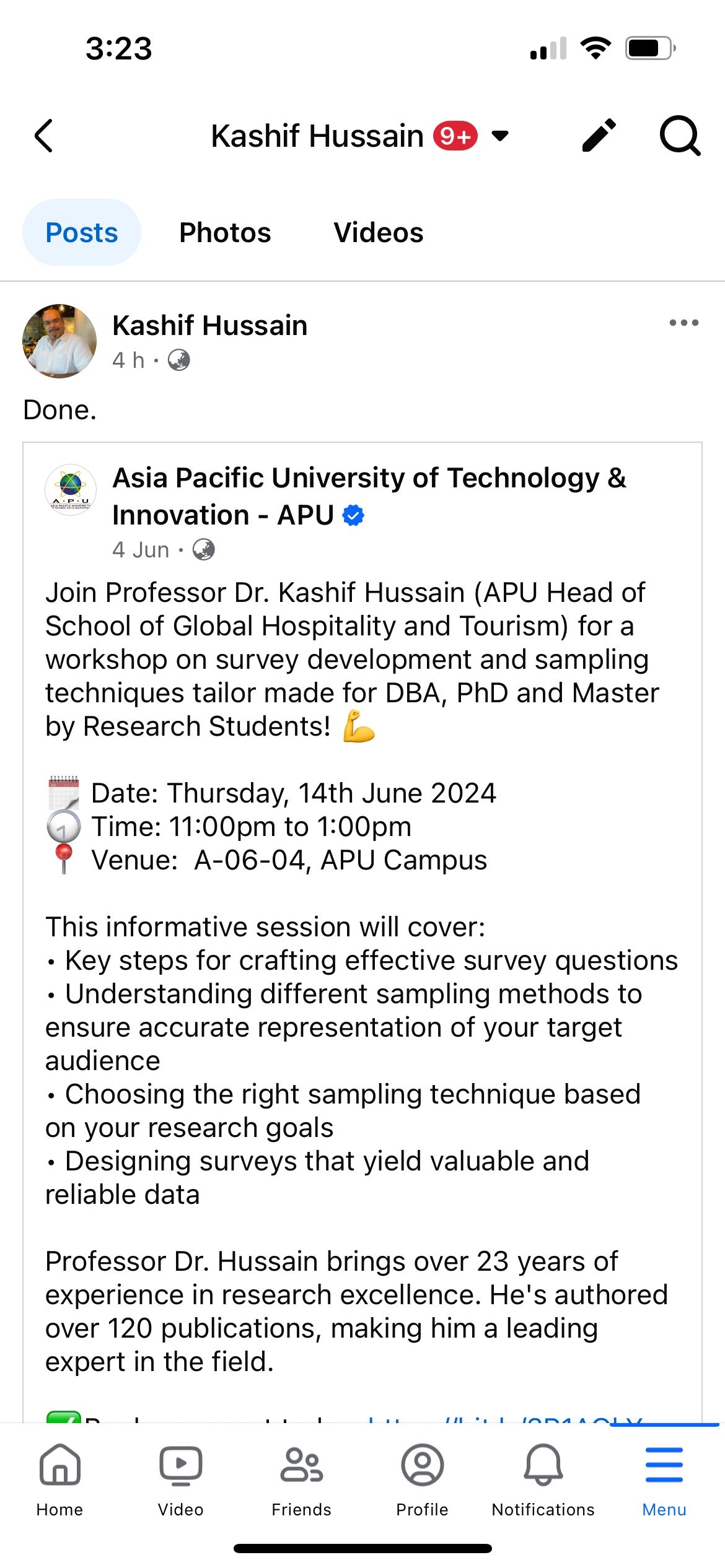 Kashif Hussain on LinkedIn: Done. Kashif Hussain on LinkedIn: Done.