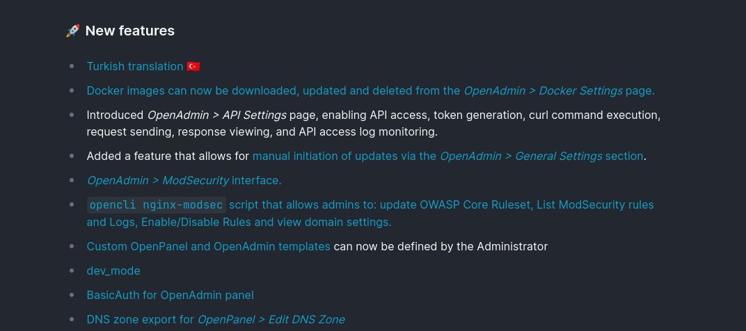 Stefan Pejcic on LinkedIn: 0.1.6 | OpenPanel Stefan Pejcic on LinkedIn: 0.1.6 | OpenPanel