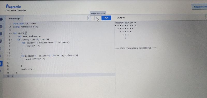 Biswajit Dash on LinkedIn: Thought Provoking Pattern Printing Using C++ Biswajit Dash on LinkedIn: Thought Provoking Pattern Printing Using C++