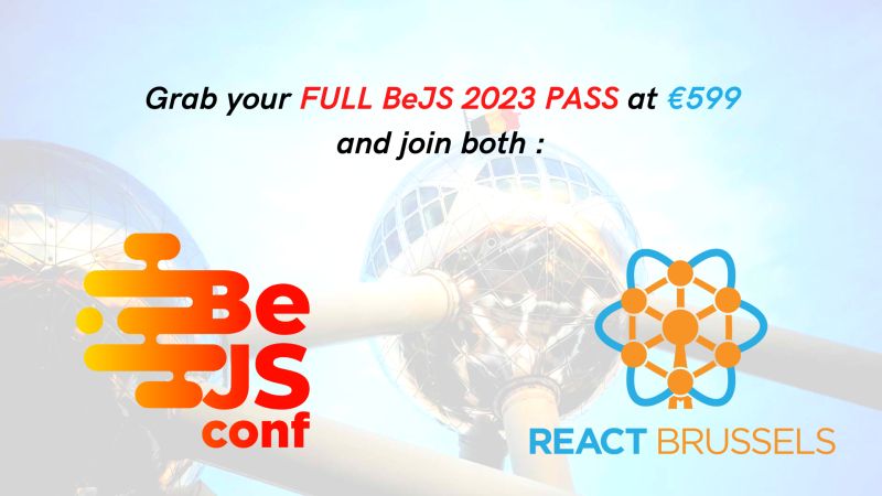 BeJS : Belgian JavaScript Community on LinkedIn: BeJS Conf BeJS : Belgian JavaScript Community on LinkedIn: BeJS Conf