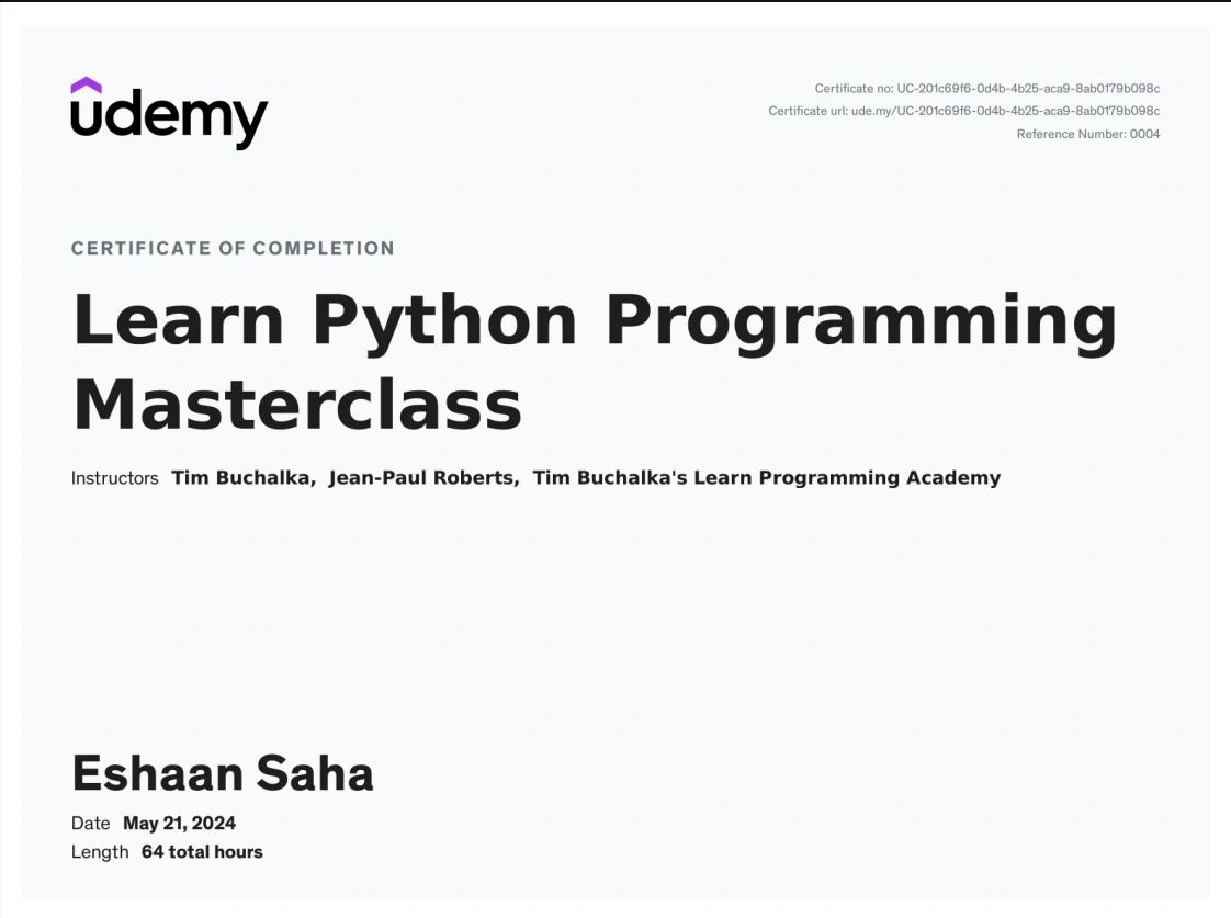 Eshaan Saha on LinkedIn: #python #python #programming #datascience # ... Eshaan Saha on LinkedIn: #python #python #programming #datascience # ...