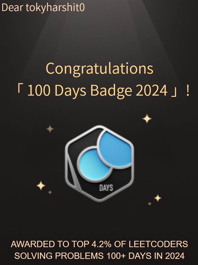 Harshit Toky on LinkedIn: #leetcode #100daysofcode #codingjourney # ... Harshit Toky on LinkedIn: #leetcode #100daysofcode #codingjourney # ...