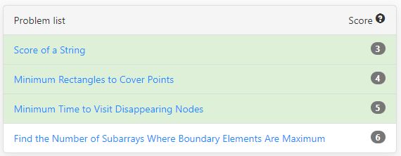 Ayush Srivastav on LinkedIn: #leetcode #biweekly #contest #dsa # ... Ayush Srivastav on LinkedIn: #leetcode #biweekly #contest #dsa # ...