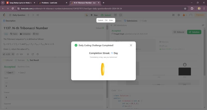 Pragati Singh on LinkedIn: #leetcode Pragati Singh on LinkedIn: #leetcode