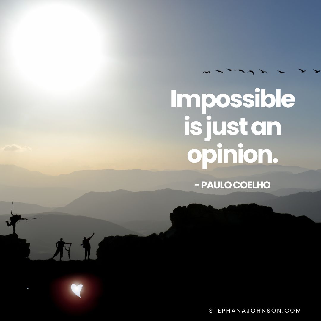 Stephana Johnson on LinkedIn: #possibility #growthmindset Stephana Johnson on LinkedIn: #possibility #growthmindset
