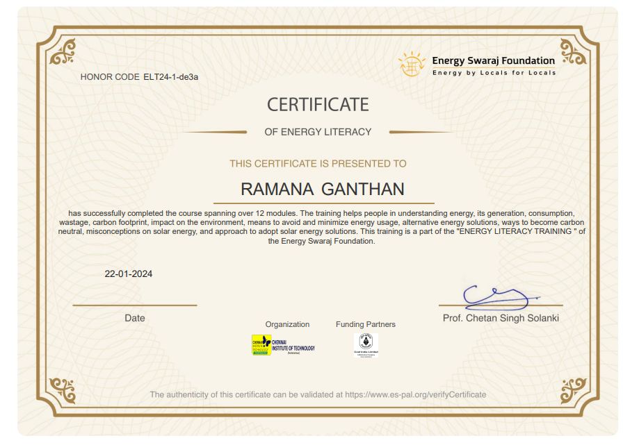 Ramana Ganthan S on LinkedIn: #energyliteracy #sustainability # ... Ramana Ganthan S on LinkedIn: #energyliteracy #sustainability # ...